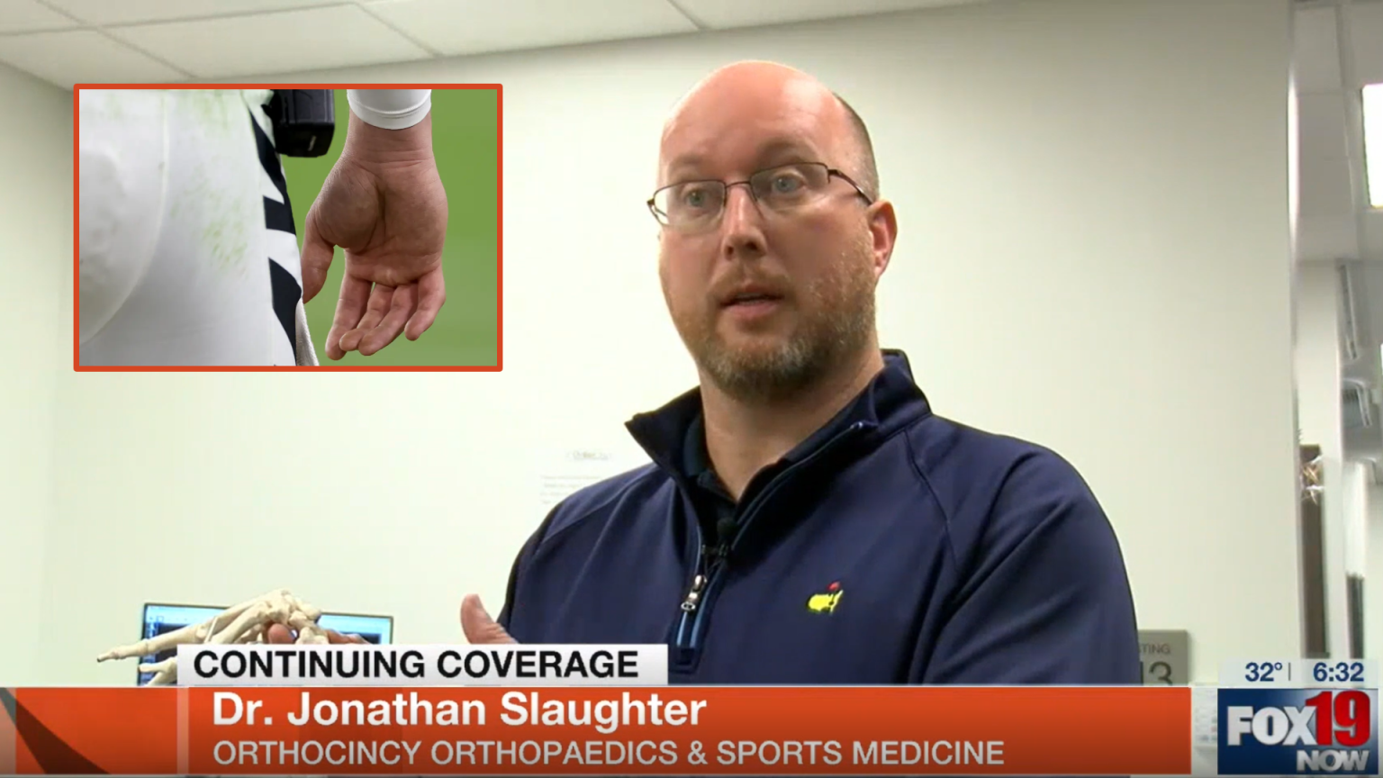 OrthoCincy hand & wrist surgeon, Dr. Jonathan Slaughter, on Joe Burrow ...